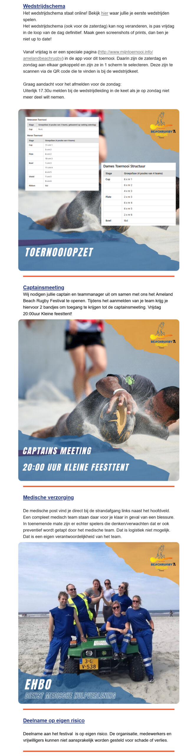Ameland Beach Rugby Festival - Ameland Beachrugby Festival