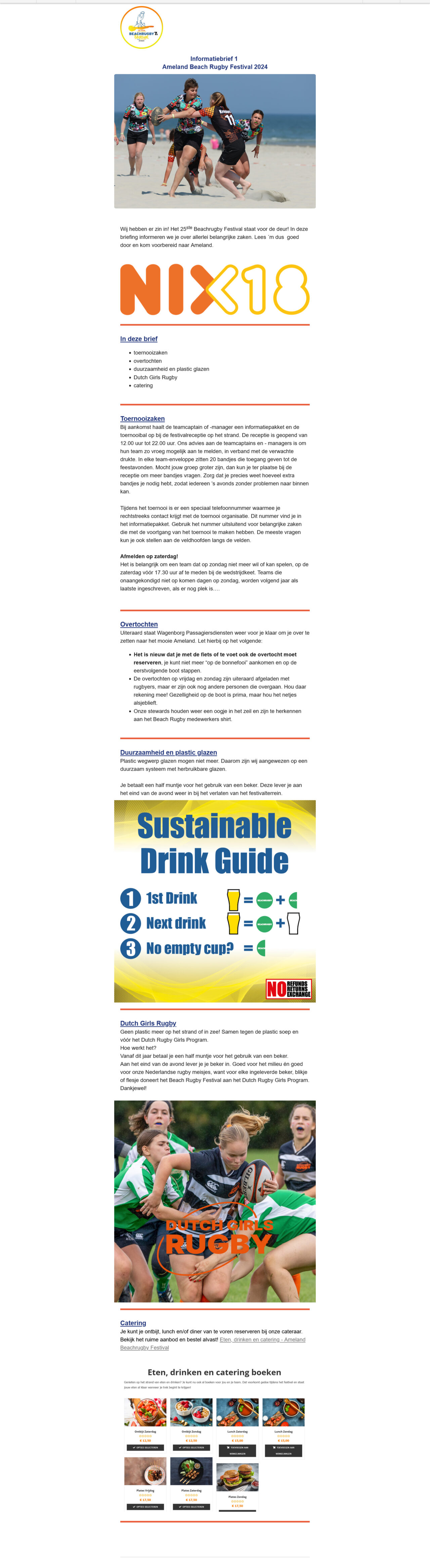 Ameland Beach Rugby Festival - Ameland Beachrugby Festival